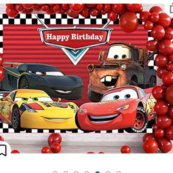 Party Supplies | Racing Story Route 66 Car Photography Backdrop Red ...